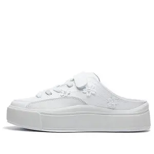 LI-NING Comfy Mule With Floral Embellishments