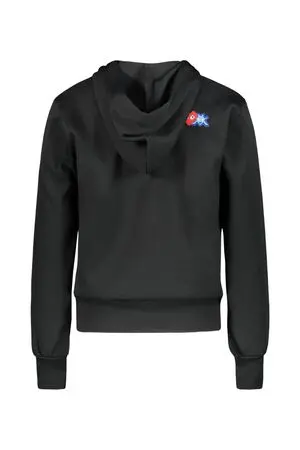 Play Comme Des Garcon Ss25 X Invader Zipped Hoodie - Black