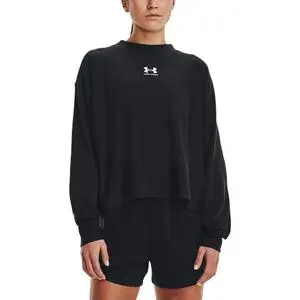 Under Armour Logo Rival Terry Oversized Crew