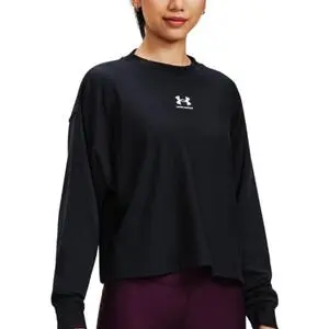 Under Armour Logo Rival Terry Oversized Crew