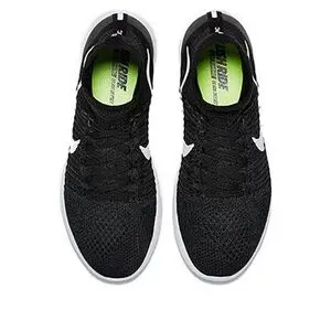 Nike Lunarepic Flyknit High Top Sneakers - Black/anthractite/volt