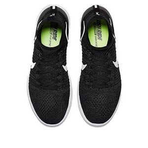 Nike Lunarepic Flyknit High Top Sneakers - Black/anthractite/volt
