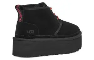 UGG Neumel Heritage Platform Lace Up Ankle Boots