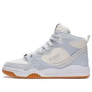 LI-NING High Top Sneakers With Lace-up Fastening - Grey/white/tan