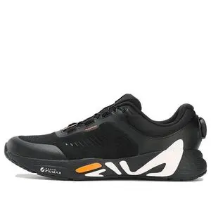 FILA Boa Master Athletic Shoes - Black/white/orange