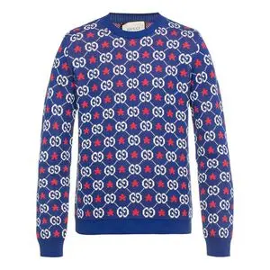 Gucci Wool Pullover Sweater - Blue