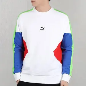 PUMA Tfs Crew Round Neck Pullover