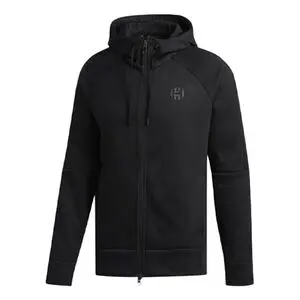 Adidas Harden Basketball Hooded Jacket - Black