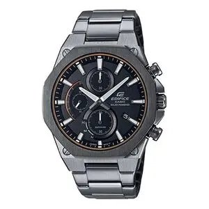 Casio Edifice Solar Powered Analog Watch - Black