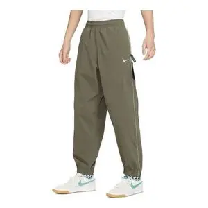 Nike Skateboarding Track Pants 'olive Green