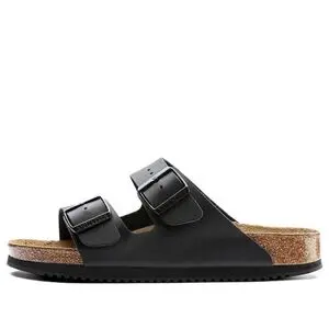BIRKENSTOCK Arizona Prof Birko-flor Sandals - Black
