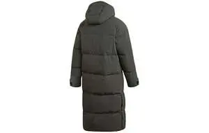 Adidas Hooded Padded Down Jacket - Dark Brown