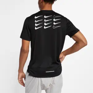 Nike Dri-fit Miler Short Sleeve Printed Tee
