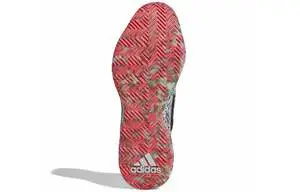 Adidas Dame 5 High Top Sneakers - White/red