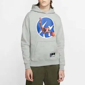 JORDAN X Fragment Design Hooded Sweatshirt - Gray