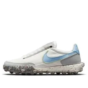 Nike Waffle Racer Crater Sneakers - Gray/white/blue