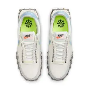 Nike Waffle Racer Crater Sneakers - Gray/white/blue
