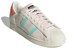 Adidas Superstar "white Brick Red Blue