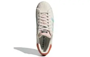 Adidas Superstar "white Brick Red Blue - White/red/pink