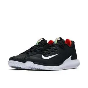 Nike Court Air Zoom Zero Athletic Sneakers - Black/white