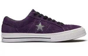 CONVERSE One Star Low Top Sneakers - White/purple
