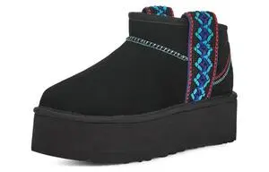 UGG Classic Ultra Mini Braid Platform Boots