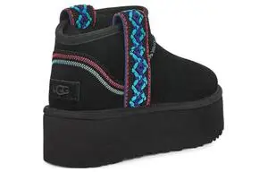 UGG Classic Ultra Mini Braid Platform Boots