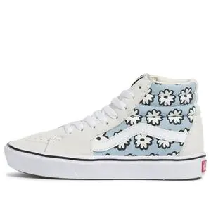 VANS Comfycush Sk8-hi High Top Sneakers - White/blue