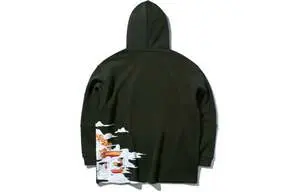 LI-NING X Xlarge Badfive Graphic Hoodie - Black/multi-color