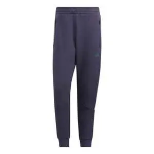 Adidas St Blok Knpnt Logo Printing Elastic Waistband Bundle Feet Sports Pants/trousers/joggers Blue - Default Colorway