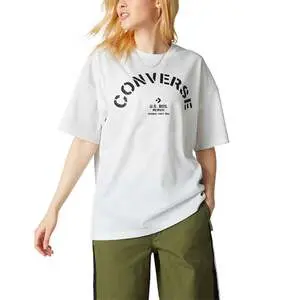 CONVERSE Areca Palm Mesh Boxy T-shirt