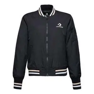 CONVERSE Bomber Jacket - Black/white