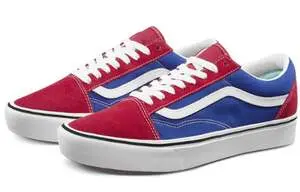 VANS Old Skool Comfycush Sneakers - Red/blue