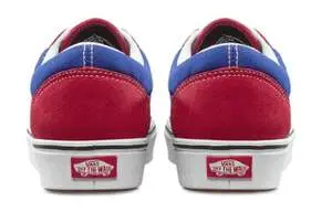 VANS Old Skool Comfycush Sneakers - Red/blue