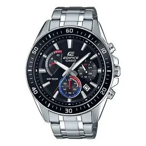 Casio Edifice Stainless Steel Quartz Watch - Black