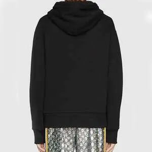 Gucci Cotton Logo Pullover Hooded Sweatshirt