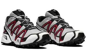 SALOMON Speedcross 3 Adv Athletic Sneakers - Gray/black/red