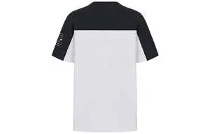 Dior Logo Colorblock Round Neck Short Sleeve T-shirt