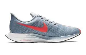 Nike Zoom Pegasus Turbo Athletic Sneakers - Grey/red