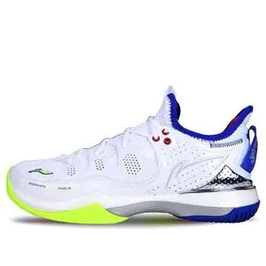 LI-NING Halberd 3 Lite Athletic Sneakers - White/blue/yellow