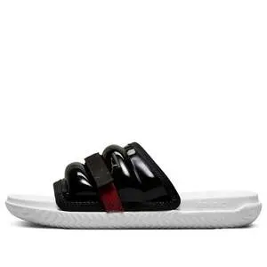 JORDAN Air Super Play Slide - Black/white/red
