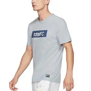 Nike F.c Dri-fit Graphic Soccer T-shirt 'grey