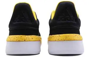 Adidas Pro Adversary Low Top Sneakers - Black/yellow