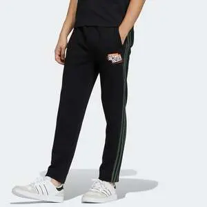 Adidas Ssfv5 Lw Tp Graffiti Printing Stripe Knit Sports Pants