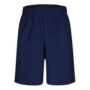 Nike Fle Athleisure Casual Sports Woven Breathable Running Training Shorts Blue - Default Color