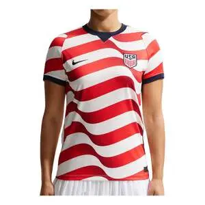 Nike Usmnt 2026 Stadium Home Dri-fit Replica Jersey - Sail/midnight Navy