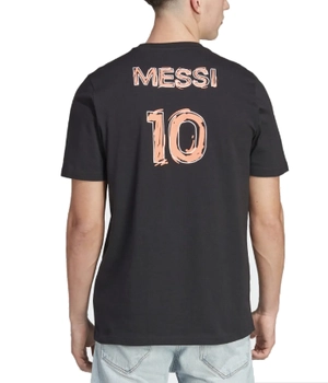Adidas Messi Football Icon Graphic Tee