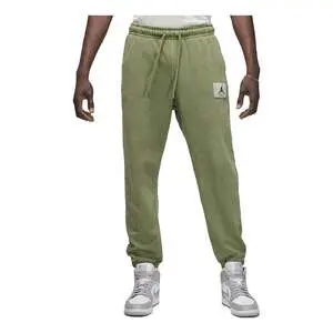 JORDAN Flight Fleece Sweatpants Green - Olive