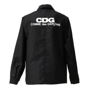 Comme Des Garcons Logo Coats For Men