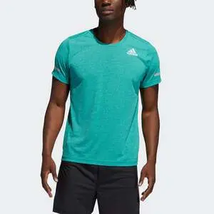 Adidas Elevate Train T Training Sports Quick Dry Short Sleeve - Green
